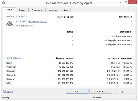 Elcomsoft Distributed Password Recovery Elcomsoft Coltd