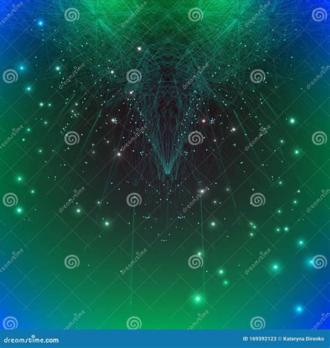 Data Sorting Abstract Vector Illustration Futuristic Hud Stock Illustration Illustration Of