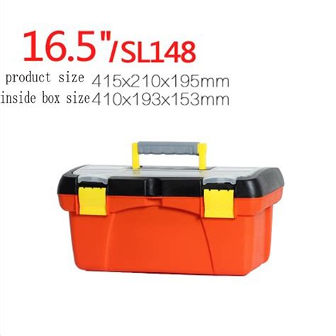 Large Plastic Tool Box Double Multi Layer Storage Vicedeal