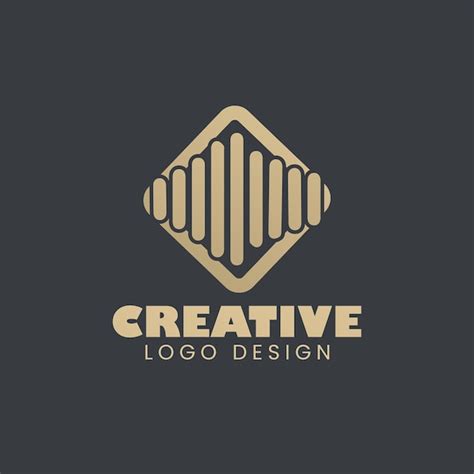 소리 파동 최소 로고 디자인 프리미엄 벡터