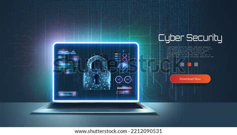 Laptop Shield Cyber Security Concept Laptop Stock Vector Royalty Free 2212090531 Shutterstock
