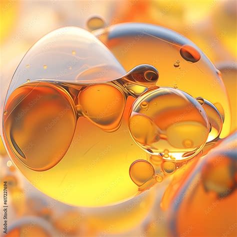 생성형 인공지능으로 만든 클로즈업 액상 화장품 클리어 거품이 있는 젤 텍스처 스킨케어 제품 Stock Illustration Adobe Stock