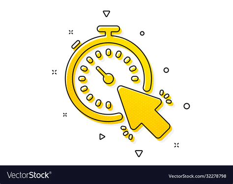 Timer Icon Time Or Clock Sign Royalty Free Vector Image