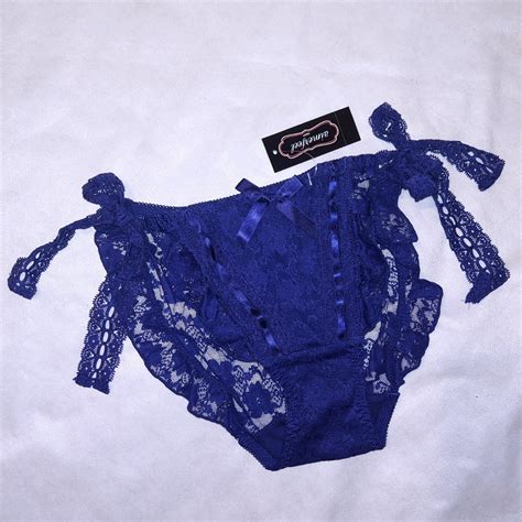 【未使用】エメフィール Aimerfeel ショーツ Mサイズ 紐 ヒモ ひも レース リボン スタンダード ノーマル パンツ 総レース