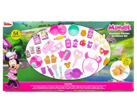 Minnie Mouse 54 Piece Bowtastic Kitchen Accessory Set Au