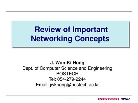 Ppt Review Of Important Networking Concepts Powerpoint Presentation Free Download Id7026048