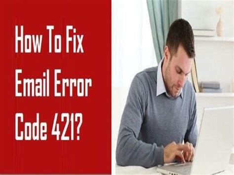 How To Fix Email Error Code