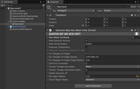 Quantum 3 Manual Navigation Importing A Unity Navmesh Photon Engine