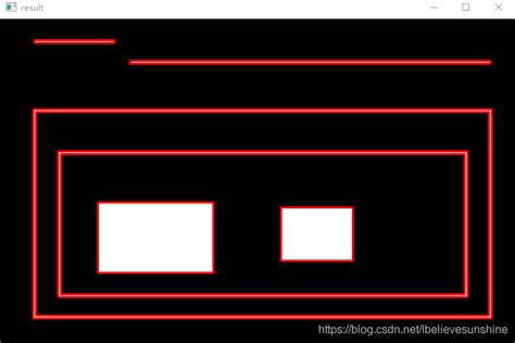 opencv cv findcontours 函数详解 图像轮廓层级 图像轮廓检索方式详解 我坚信阳光灿烂 博客园