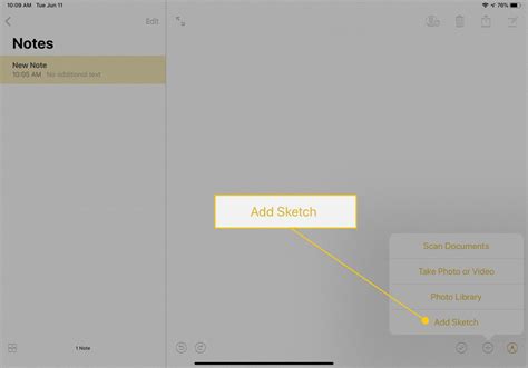 How To Create Sketches In Notes For IPhone And IPad