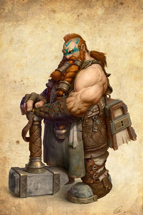 Artstation Dwarf Blacksmith Cole Eastburn Fantasy Dwarf Fantasy Hot