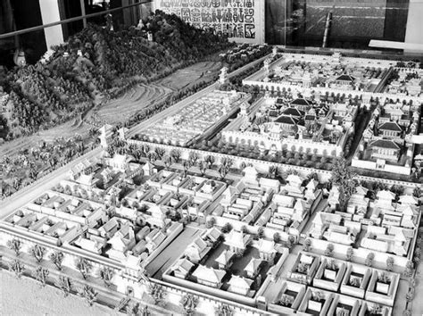 古代城市复原图 36座古代城市复原图 汉朝城市复原图 大山谷图库