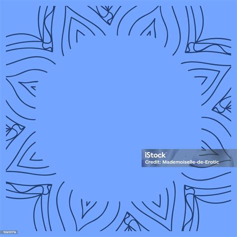 디자인 서식 파일에 대 한 장식 라인 아트 프레임입니다 초대장 및 인사말 카드에 대 한 레이스 벡터 일러스트 레이 션 0명에 대한 스톡 벡터 아트 및 기타 이미지 Istock