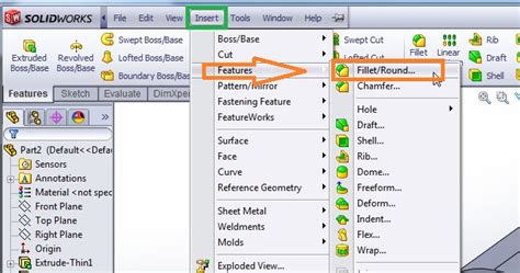 How To Use Solidworks Fillet Feature In Solidworks Software
