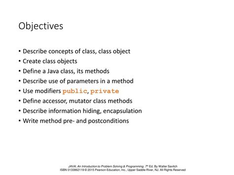 Ppt Defining Classes And Methods Powerpoint Presentation Free