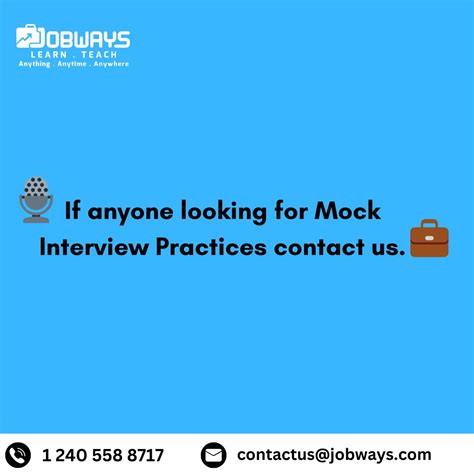 Jobways Mock Interviews On Linkedin Jobways Mockinterviews Interviewpreparation
