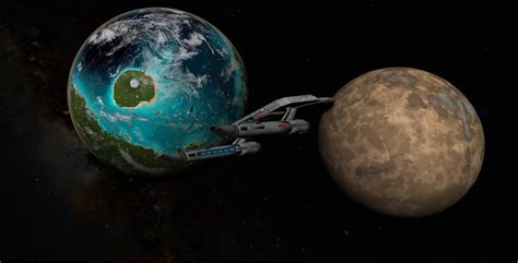 Surya Class Starship Over Centaurus By Trekkieorbiter On Deviantart