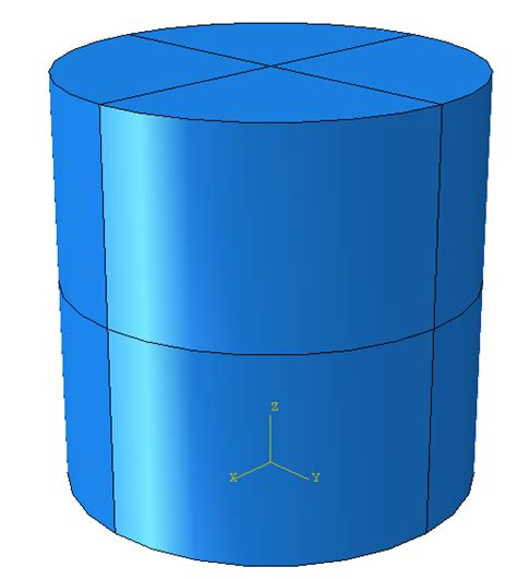 Abaqus Elastic Cylinder Quasi Static Implicit — Tardigrade Examples 0 2 0 Documentation