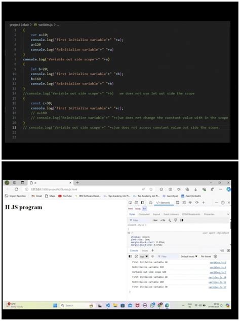 Learn Javascript Variable Scope With Tap Academy Karri Sravani Posted