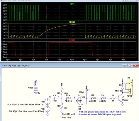 Missing Pulse Detector Circuit Diagram