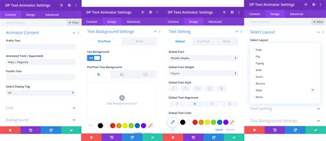 Divi Text Animator Divi Plus