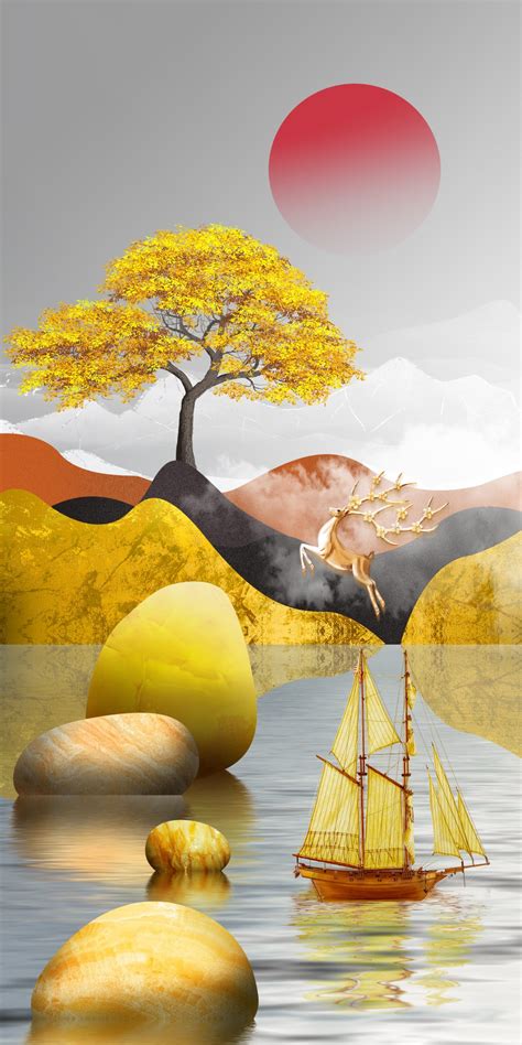 مسترطرح دانلود عکس با کیفیت عالی نقاشی روغن منظره