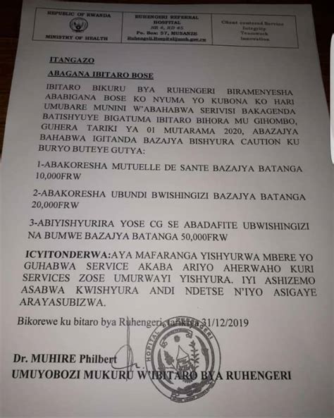 Oswald Oswakim On Twitter Mu Bitaro Bya Ruhengeri 2020 Ufite