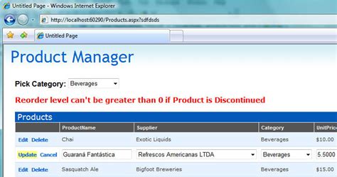 Scottgus Blog Linq To Sql Part 5 Binding Ui Using The Asp