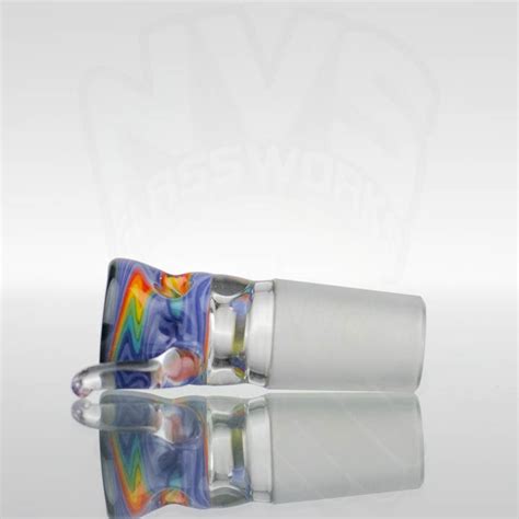 Liberty Worked 18mm Slide Periwinkle Rainbow