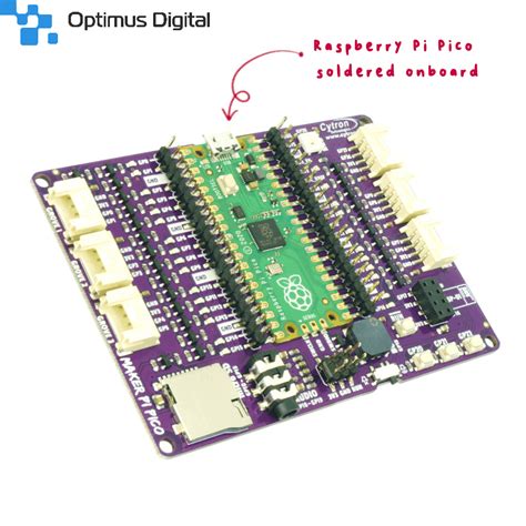 Maker Pi Pico Include Placa Raspberry Pi Pico Optimus Digital