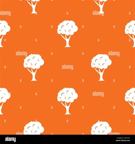 Tree Pattern Seamless Stock Vector Image Art Alamy