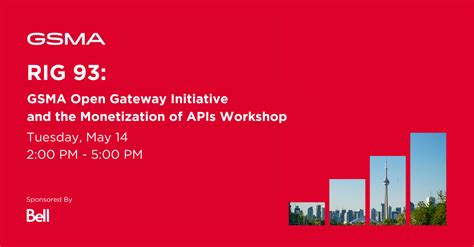 Gsma Gsmana Rig 93 Gsma Open Gateway Initiative And The