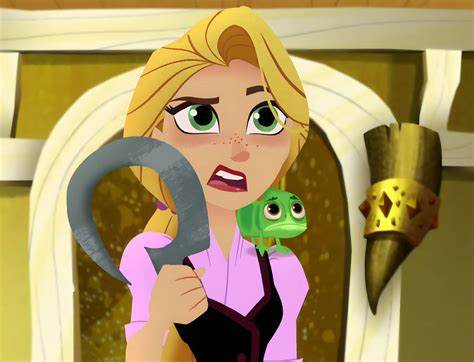 Rapunzel And Pascal By Pokearceus On Deviantart