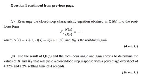 Solved Q A Taking The Result Of The Design For Q C As Chegg Com