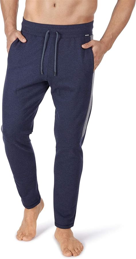 Skiny Herren Hose Lang Loungewear Schlafanzughose Amazonde Bekleidung
