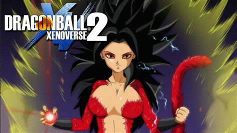 How To Create Super Saiyan 4 Caulifla Dragon Ball Xenoverse 2 Youtube