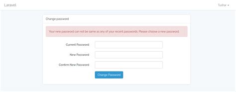 Implementing Password History With Laravel Authentication 5 Balloons