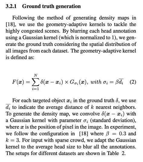 Deep Learning Geometry Adaptive Kernel Estimation For Crowd Counting Based On Bounding Box