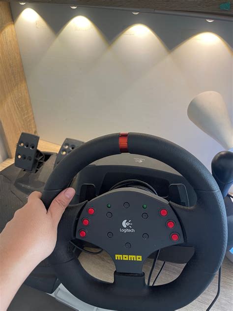 Logitech Momo Driving Emulator Video Gaming Gaming Accessories