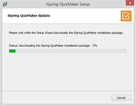 Updating Ispring Quizmaker