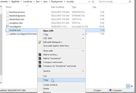 Java Site Exceptions List And Certificates For All Users Windows Spiceworks Community