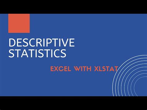 Xlstat For Excel Xlstat Version 2019 4 1 Statistical Software For