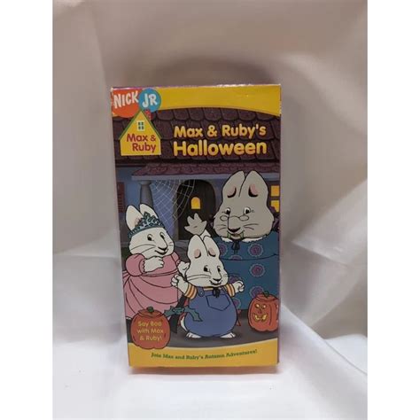 Max And Ruby Max And Rubys Halloween Animated Vhs Video 6 Episodes Nick