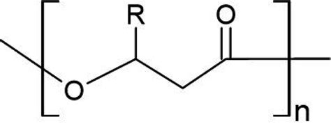 General Structure Of Pha Monomer R Represents Where A Functional Group Download Scientific