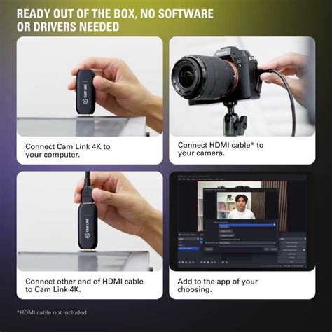 Elgato Cam Link 4k Capture Dslr And Action Cam In 4k For Streaming