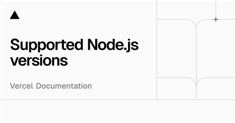 Node 24 Support On Vercel Feedback Vercel Community