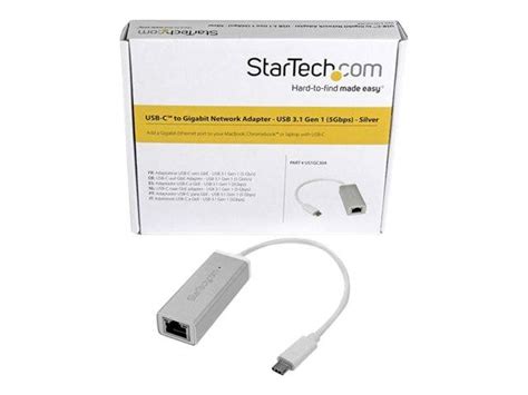 StarTech Com USB C To Gigabit Network Adapter US GC A