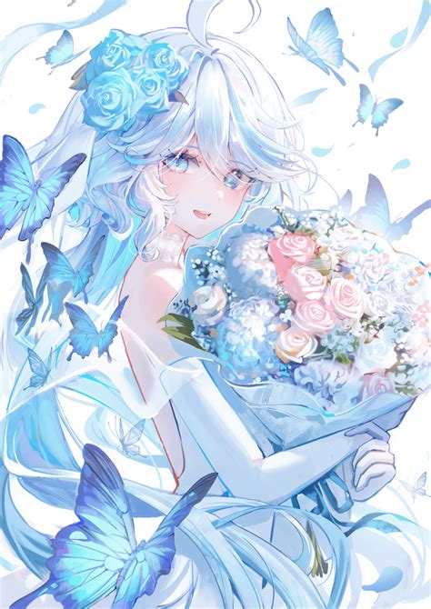 Bride Furina [genshin Impact] R Awwnime