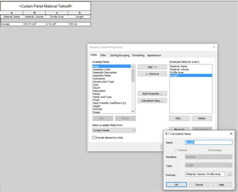 Solved What Is The Area On A Parametric Object Autodesk Community