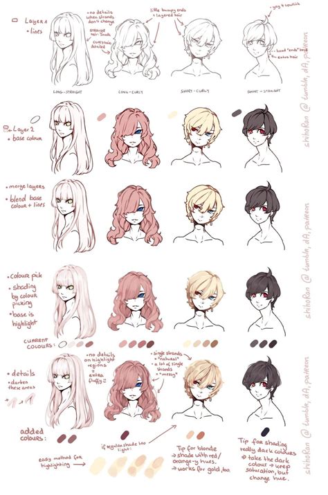 как нарисовать волосы Art Drawings Sketches Simple Drawing Expressions Art Tutorials